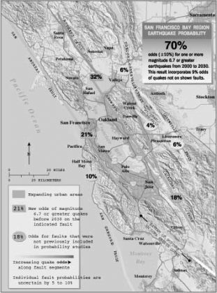 San Andreas and Rogers Creek are fault lines most likely to be next ...