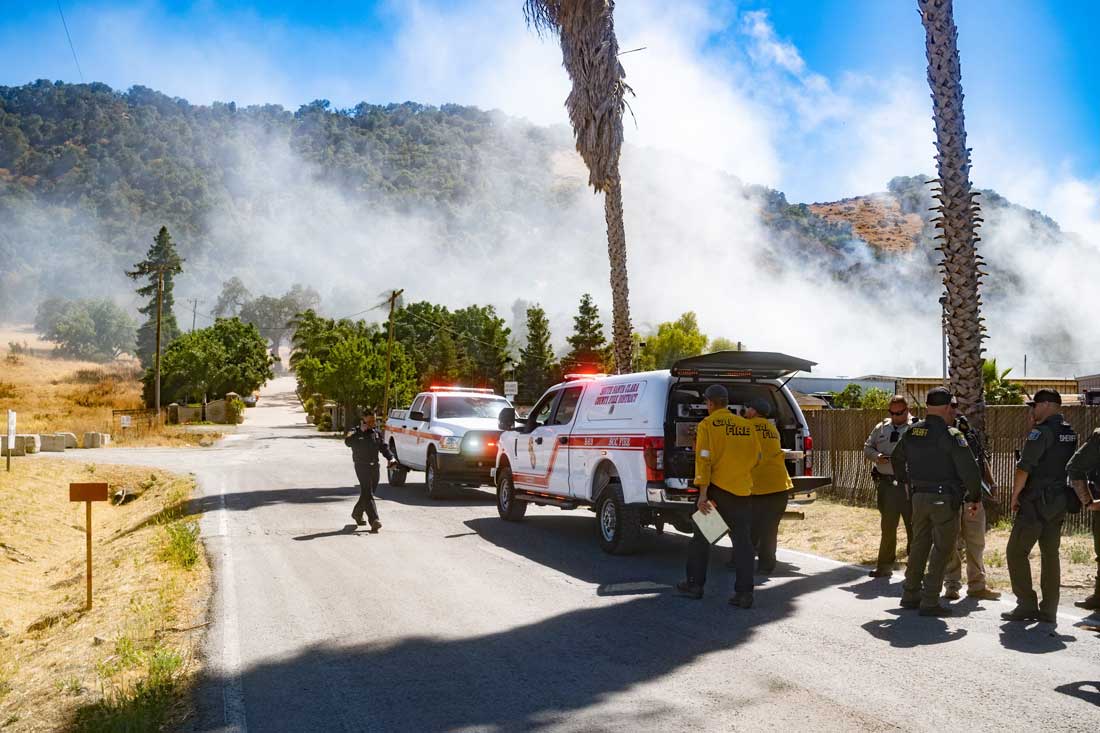 Update: Three families displaced by Dougherty fire | Morgan Hill Times ...
