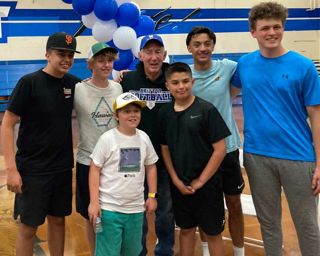 Morgan Hill celebrates ‘Coach’ Green with Britton Gym renaming | Morgan ...