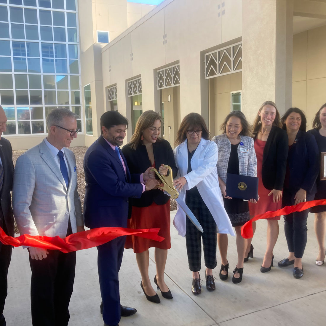 County celebrates opening of expanded Valley Health Center Morgan Hill ...