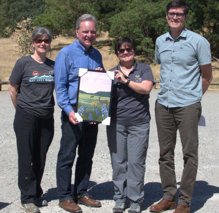 Officials dedicate 14.1 miles of Bay Area Ridge Trail in Morgan Hill ...
