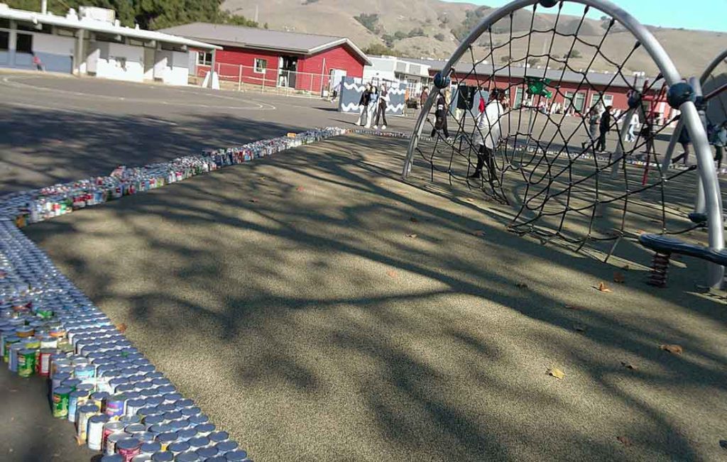 Morgan Hill students collect more than 6,000 cans of food | Morgan Hill ...